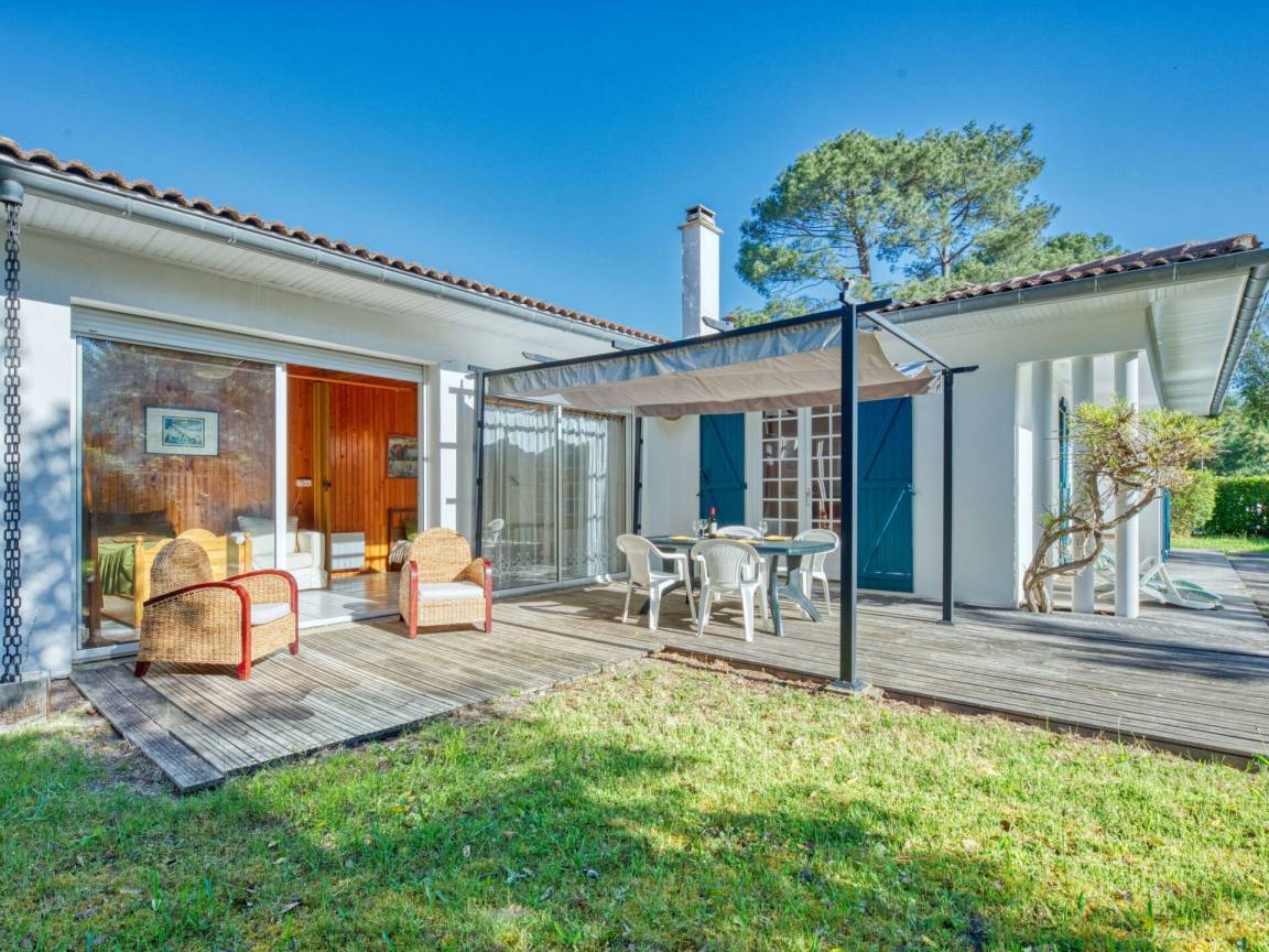 100 M² Huis ∙ 3 Slaapkamers ∙ 5 Gasten - Lacanau