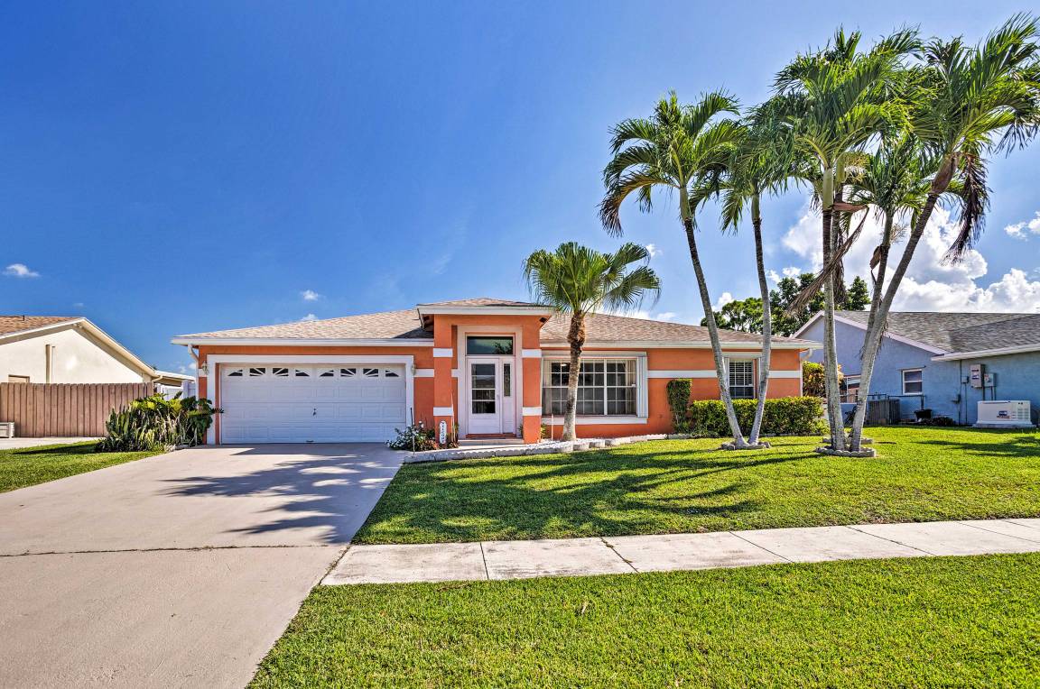 159 M² Casa ∙ 4 Habitaciones ∙ 8 Huéspedes - Royal Palm Beach, FL