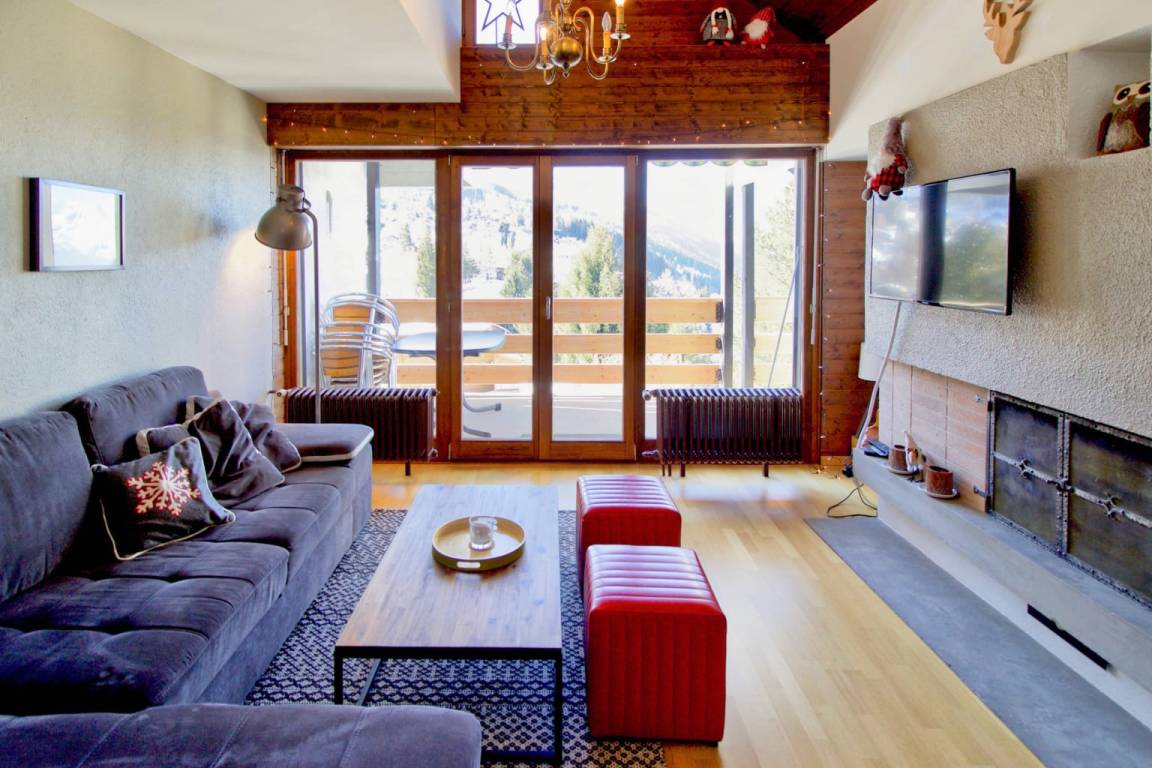 70 M² Ferienwohnung ∙ 1 Schlafzimmer ∙ 4 Gäste - Vercorin