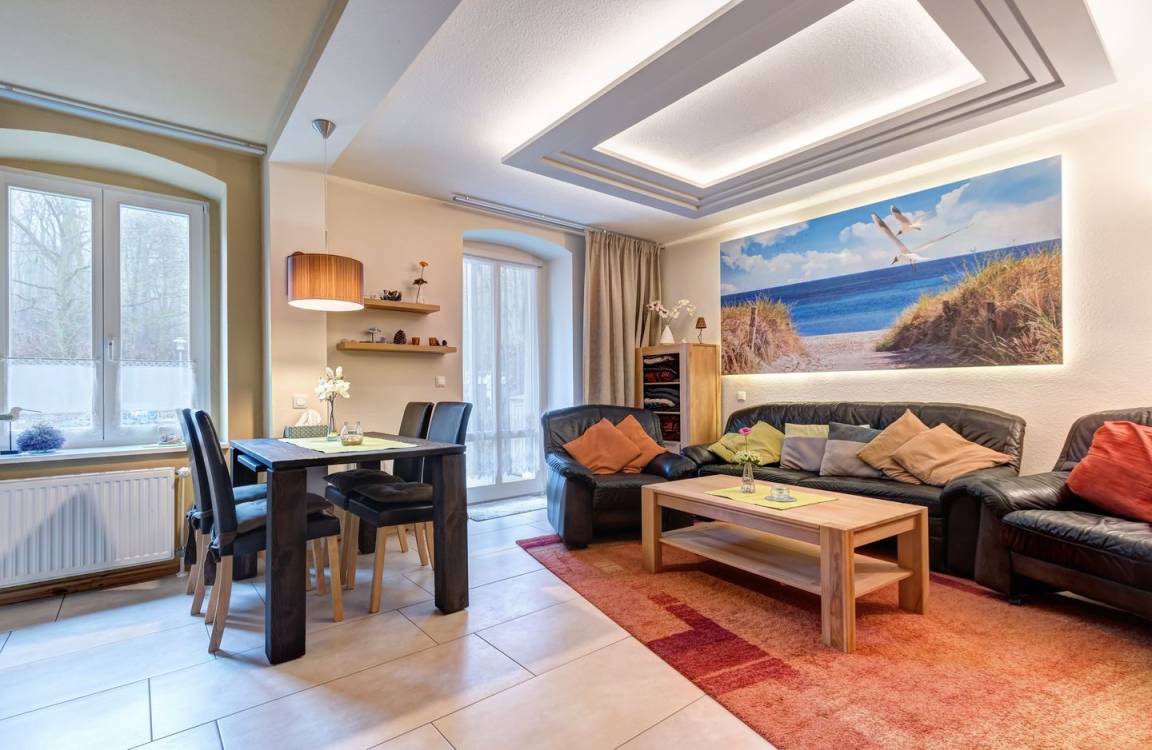 60 M² Ferienwohnung ∙ 1 Schlafzimmer ∙ 4 Gäste - Zinnowitz