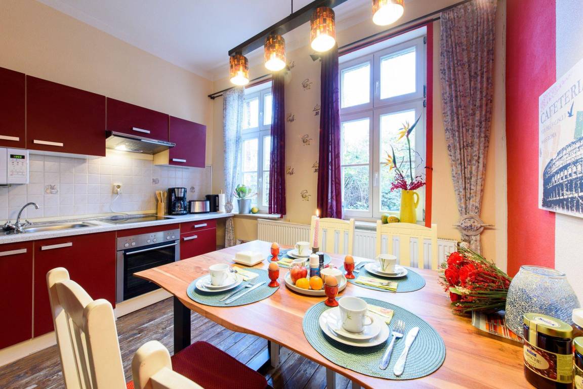 40 M² Ferienwohnung ∙ 1 Schlafzimmer ∙ 4 Gäste - Bad Suderode