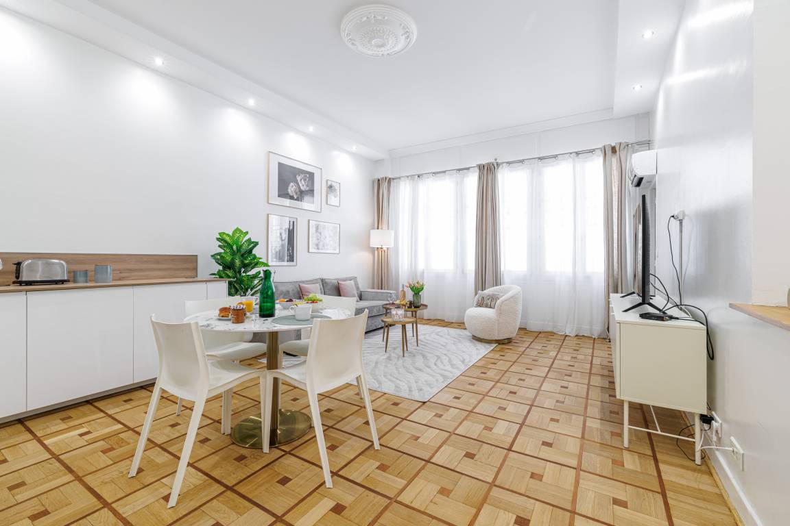 40 M² Ferienwohnung ∙ 1 Schlafzimmer ∙ 3 Gäste - Nizza