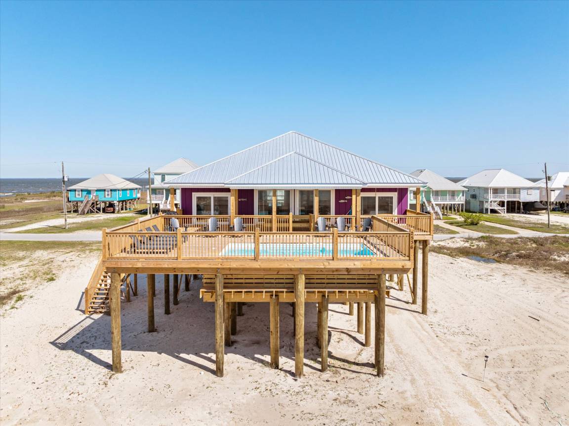 152 M² House ∙ 4 Bedrooms ∙ 14 Guests - Dauphin Island, AL