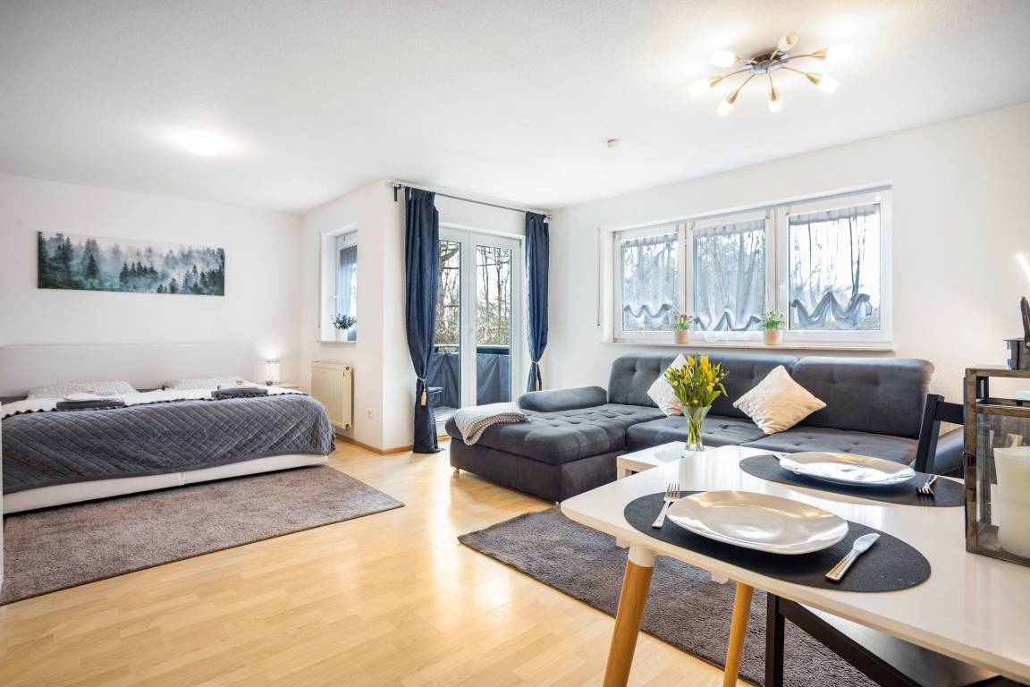 46 M² Apartment ∙ 1 Bedroom ∙ 3 Guests - Bad Wurzach