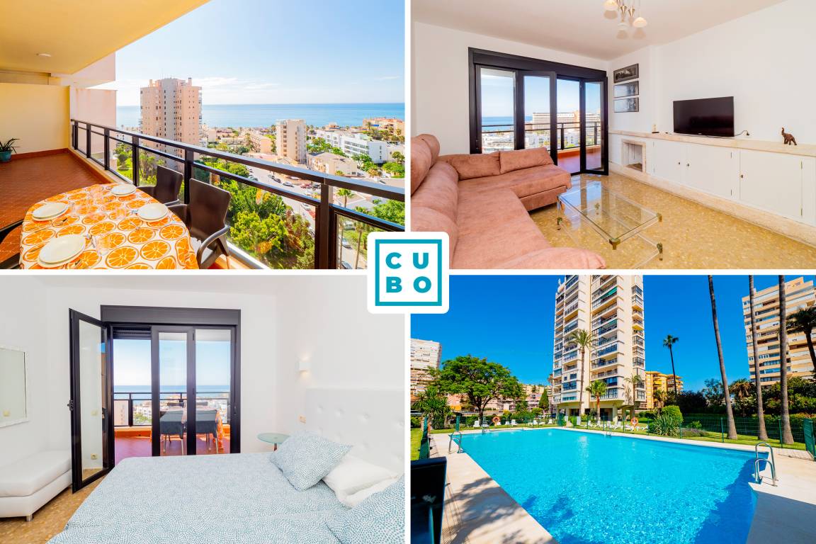 90 M² Ferienwohnung ∙ 2 Schlafzimmer ∙ 5 Gäste - Torremolinos