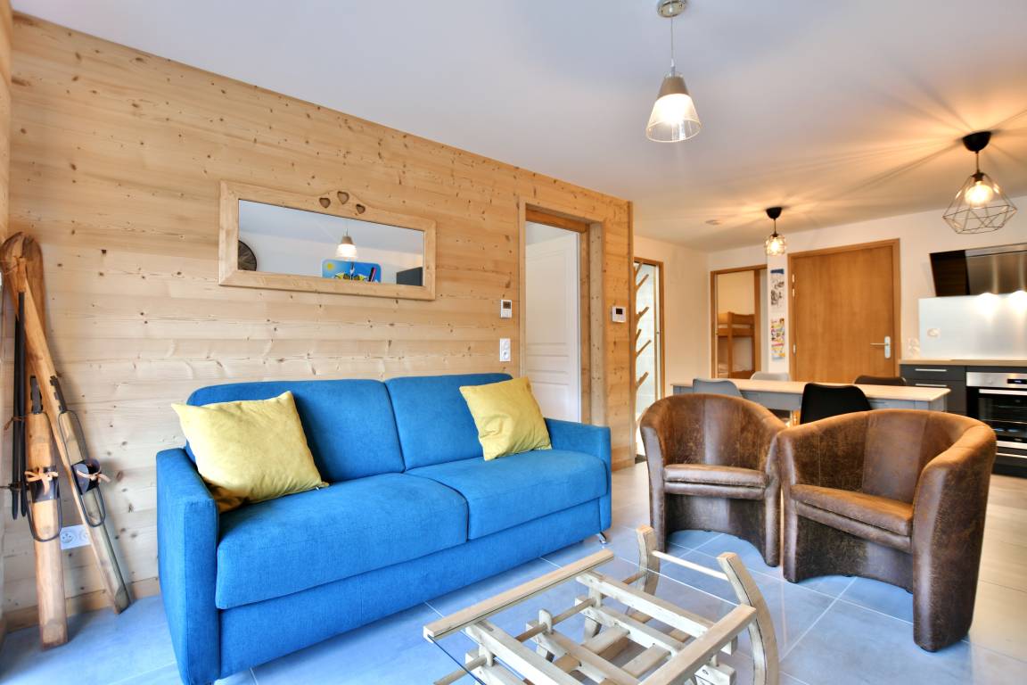 48 M² Ferienwohnung ∙ 2 Schlafzimmer ∙ 6 Gäste - Le Grand-Bornand