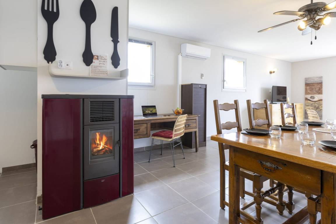 120 M² Villa ∙ 3 Habitaciones ∙ 7 Huéspedes - Cajarc