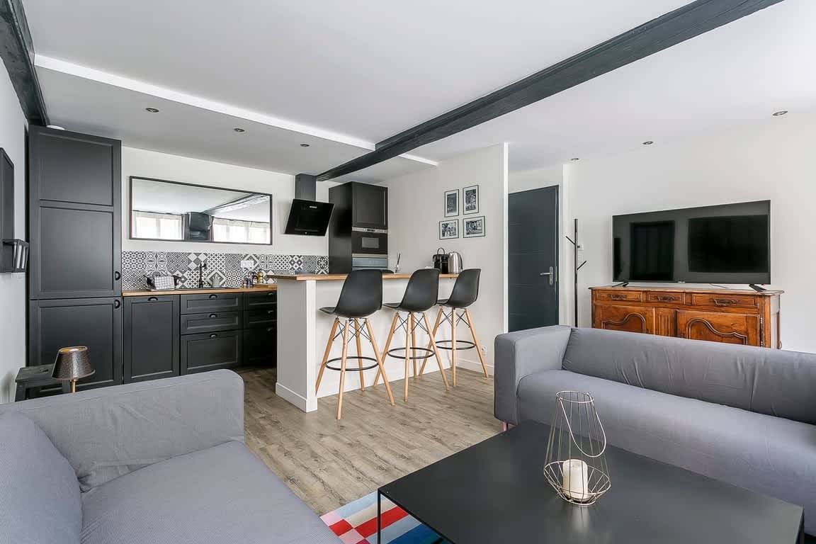 44 M² Apartamento ∙ 1 Habitación ∙ 2 Huéspedes - Lyon
