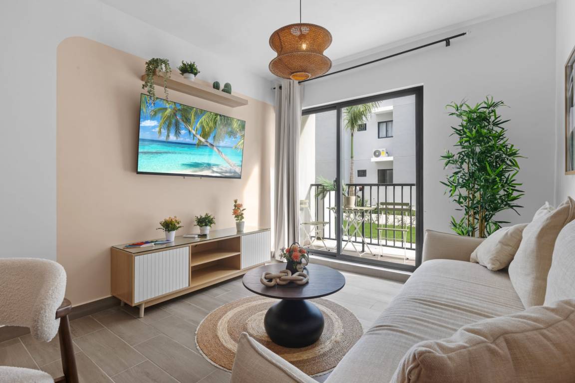70 M² Apartment ∙ 2 Bedrooms ∙ 6 Guests - Punta Cana