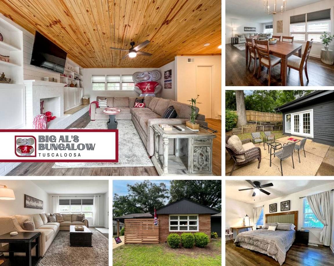 House ∙ 4 Bedrooms ∙ 10 Guests - Tuscaloosa, AL