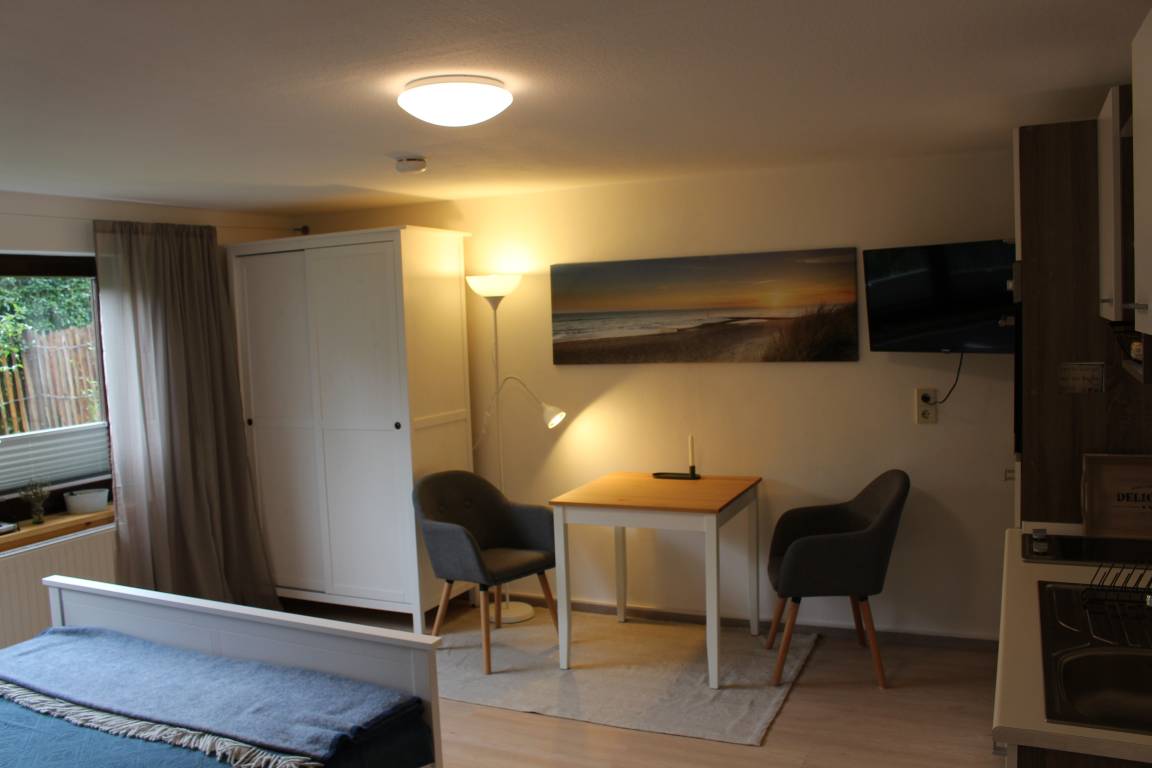 40 M² Ferienwohnung ∙ 1 Schlafzimmer ∙ 3 Gäste - Illmensee