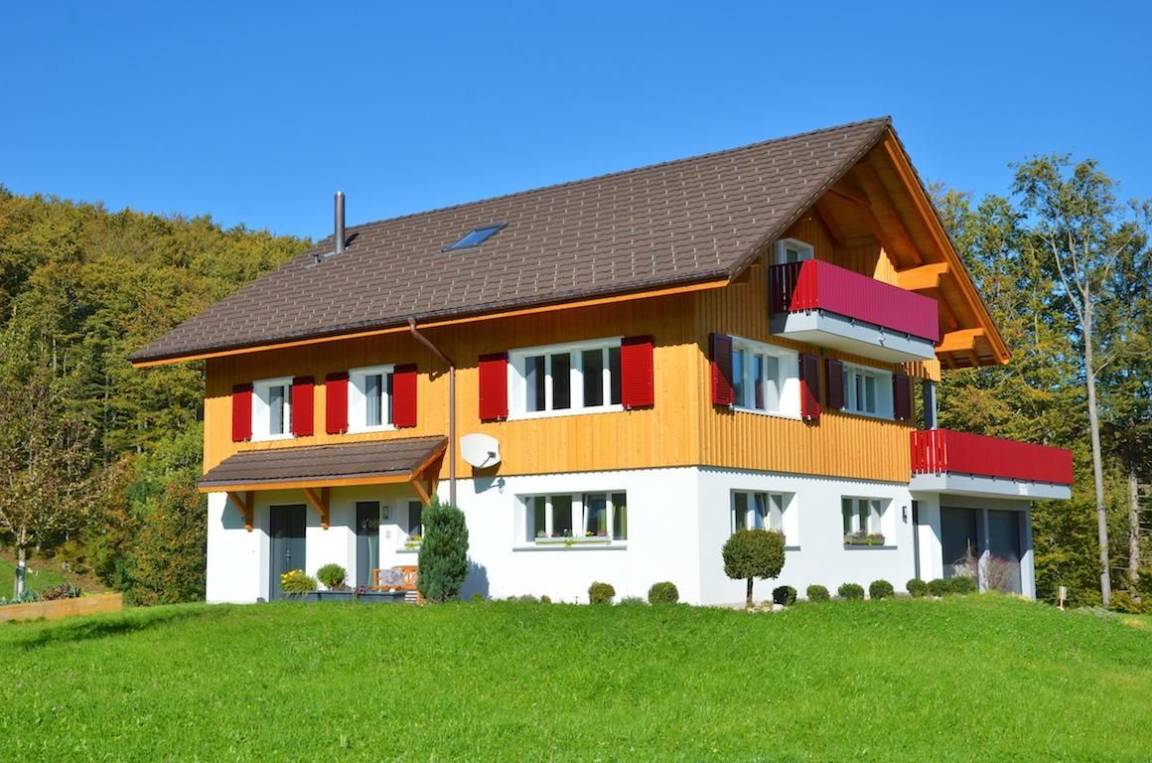80 M² Ferienwohnung ∙ 1 Schlafzimmer ∙ 6 Gäste - Stoos