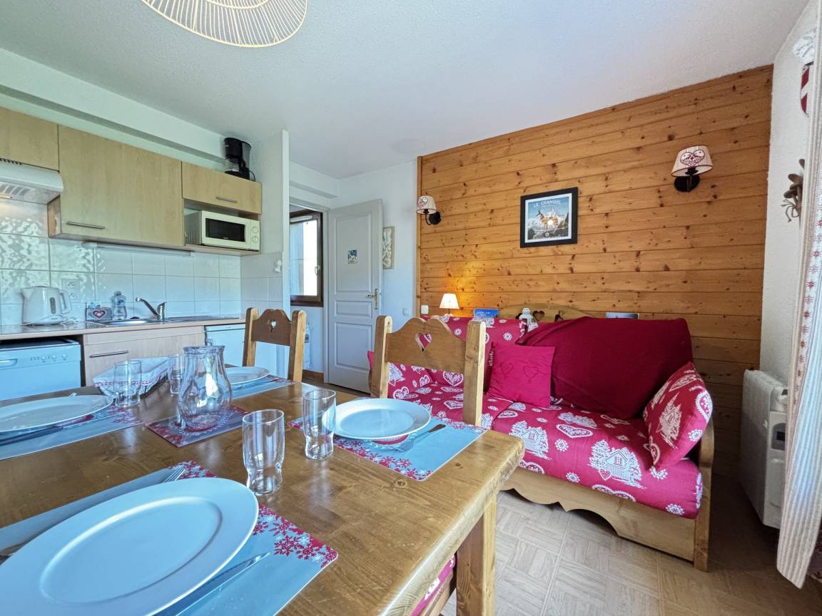 28 M² Apartamento ∙ 1 Quarto ∙ 4 Hóspedes - Flumet