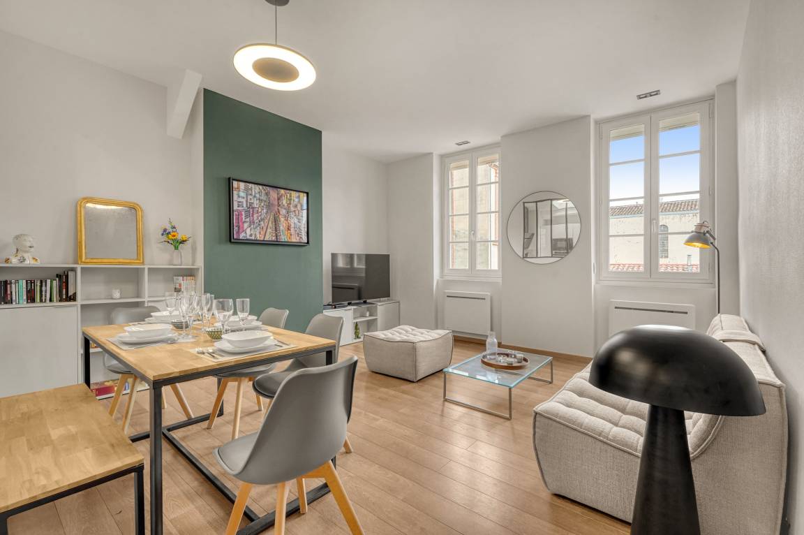 72 M² Appartement ∙ 2 Chambres ∙ 4 Personnes - Musée des Augustins