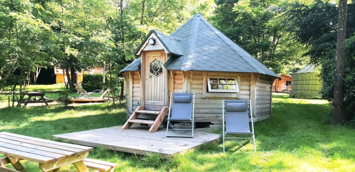 20 M² Chalet ∙ 1 Chambre ∙ 3 Personnes - Ardèche