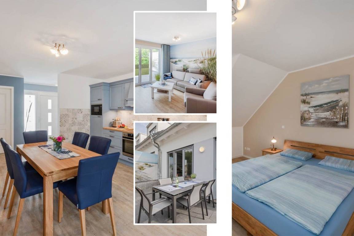 94 M² Ferienhaus ∙ 2 Schlafzimmer ∙ 5 Gäste - Loddin