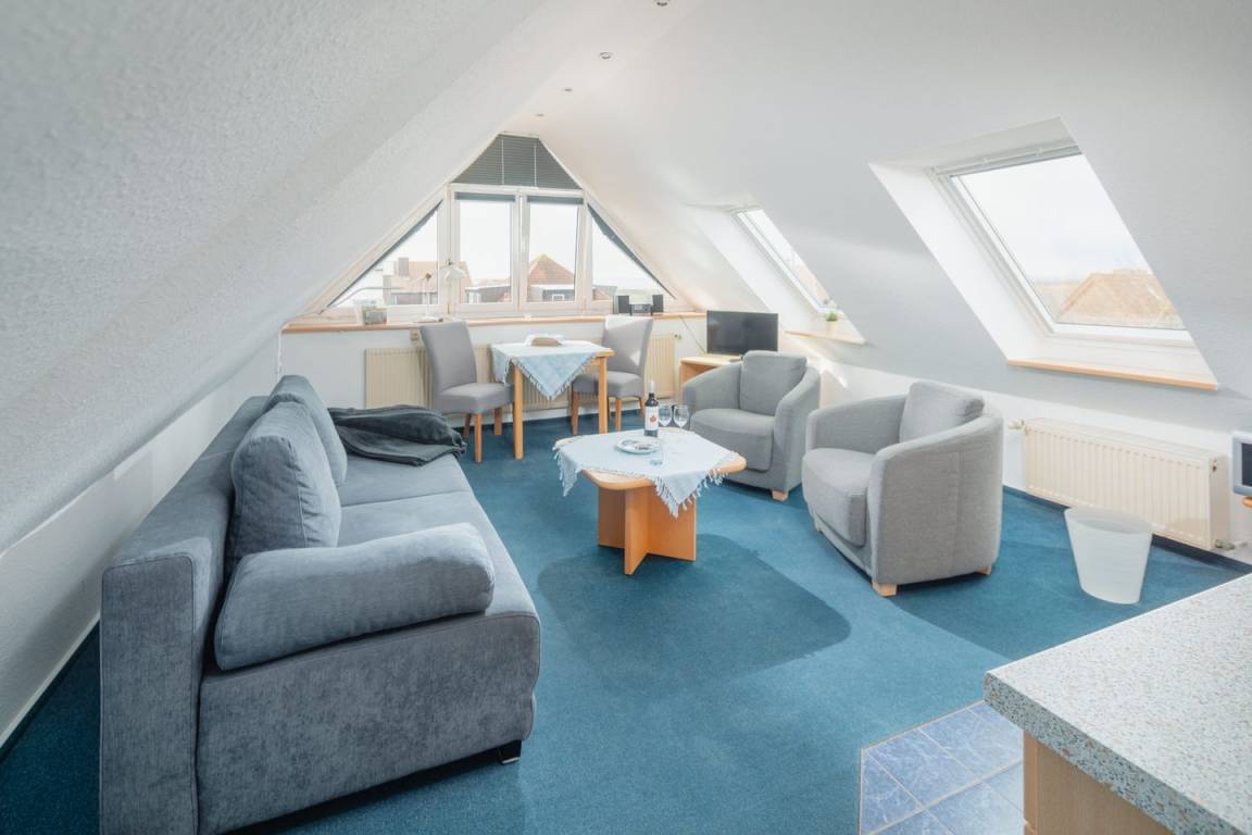 29 M² Ferienwohnung ∙ 1 Schlafzimmer ∙ 3 Gäste - Juist