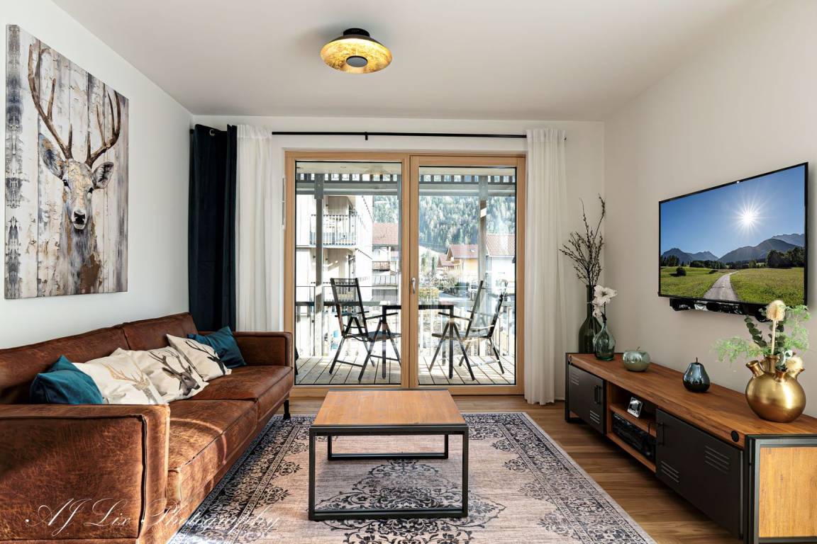 78 M² Apartment ∙ 2 Bedrooms ∙ 3 Guests - Mittenwald