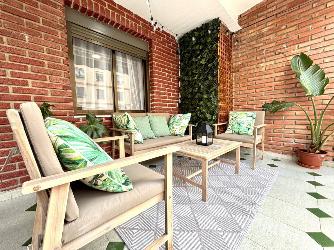 91 M² Appartement ∙ 3 Chambres ∙ 6 Personnes - Cullera