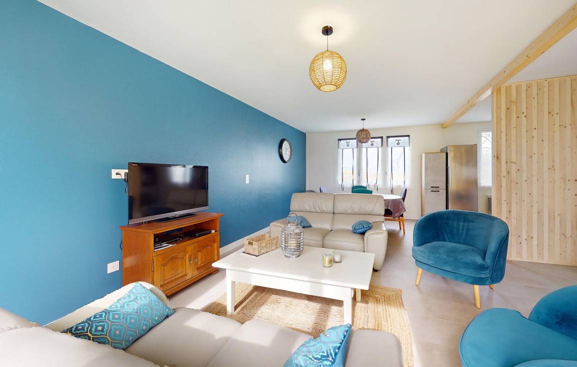 100 M² Maison De Vacances ∙ 3 Chambres ∙ 6 Personnes - Melle, France