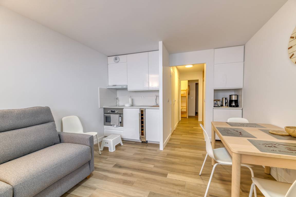 26 M² Studio Flat ∙ 4 Guests - Villard-Reculas