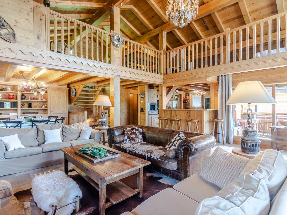 220 M² Chalet ∙ 5 Chambres ∙ 14 Personnes - Les Gets