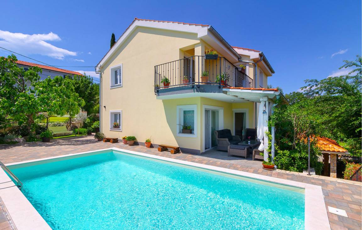 160 M² Ferienhaus ∙ 4 Schlafzimmer ∙ 8 Gäste - Vrbnik
