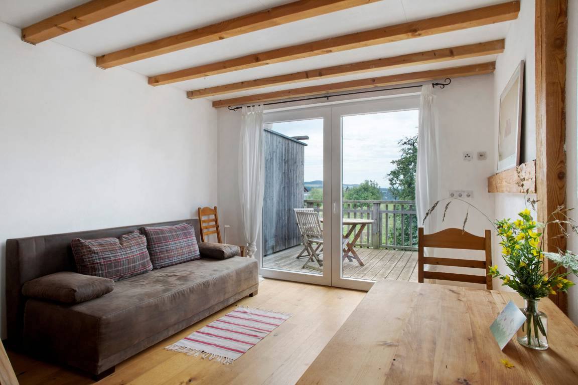 35 M² Ferienwohnung ∙ 1 Schlafzimmer ∙ 3 Gäste - Illmensee