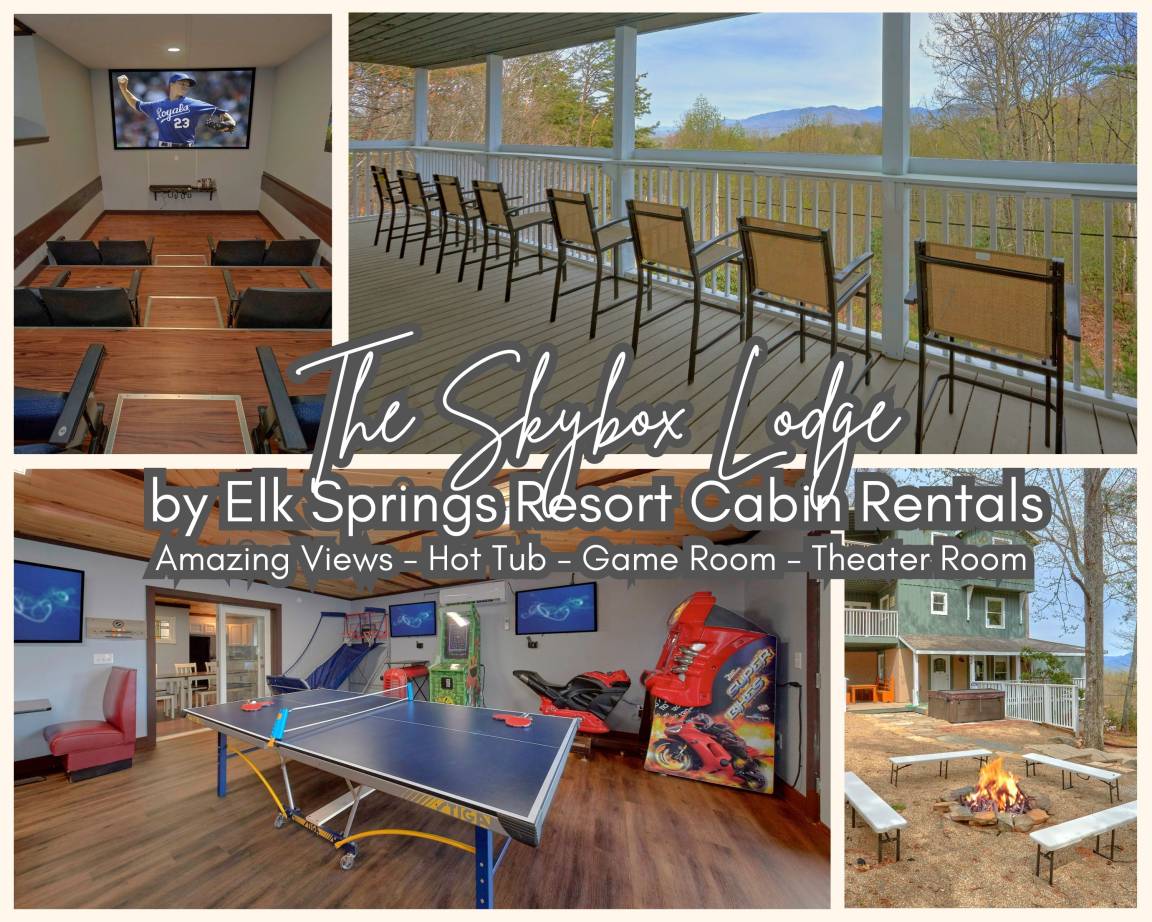 372 M² House ∙ 7 Bedrooms ∙ 22 Guests - Gatlinburg, TN