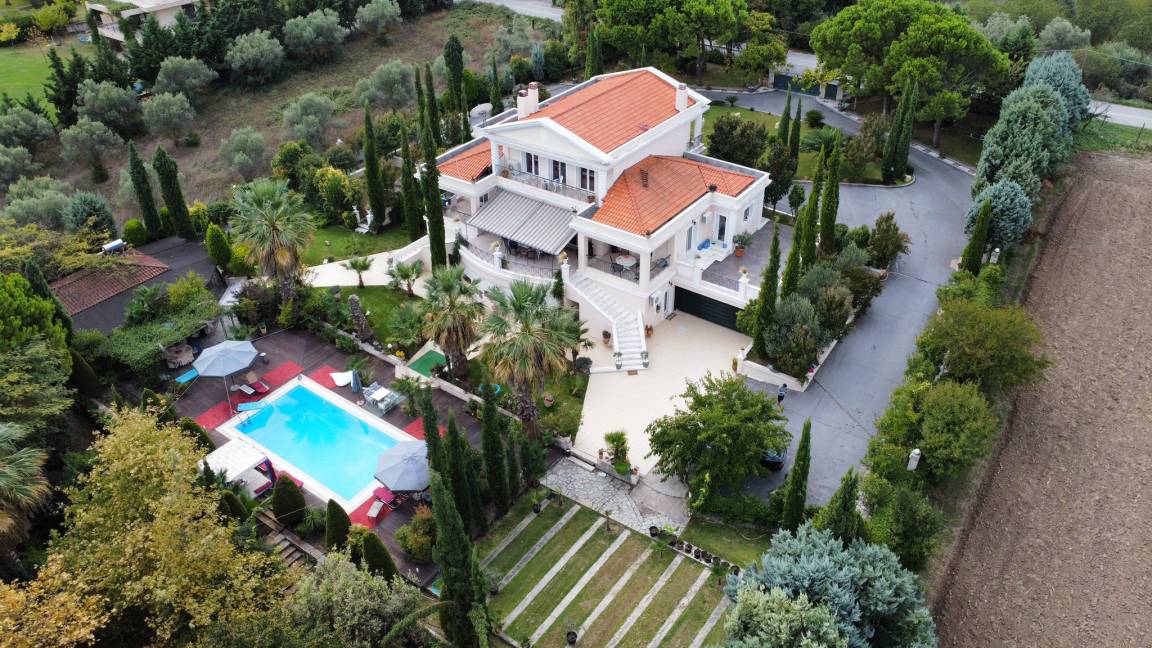 400 M² Villa ∙ 4 Chambres ∙ 12 Personnes - Aéroport de Thessalonique Makédonia (SKG)