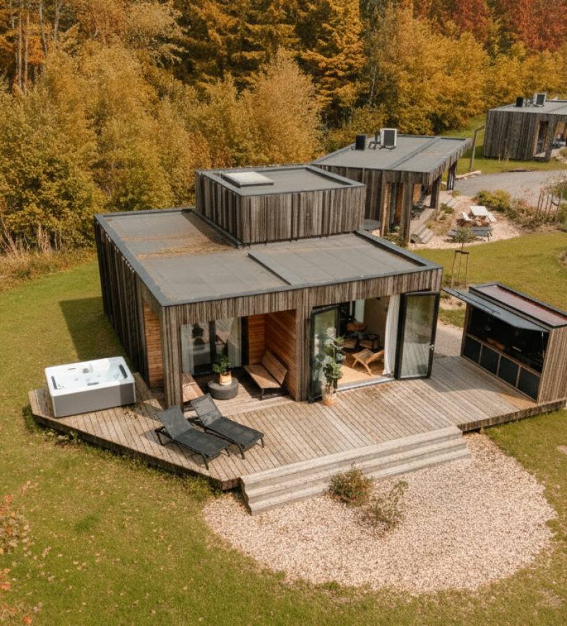 69 M² Casa ∙ 3 Quartos ∙ 6 Hóspedes - Putten