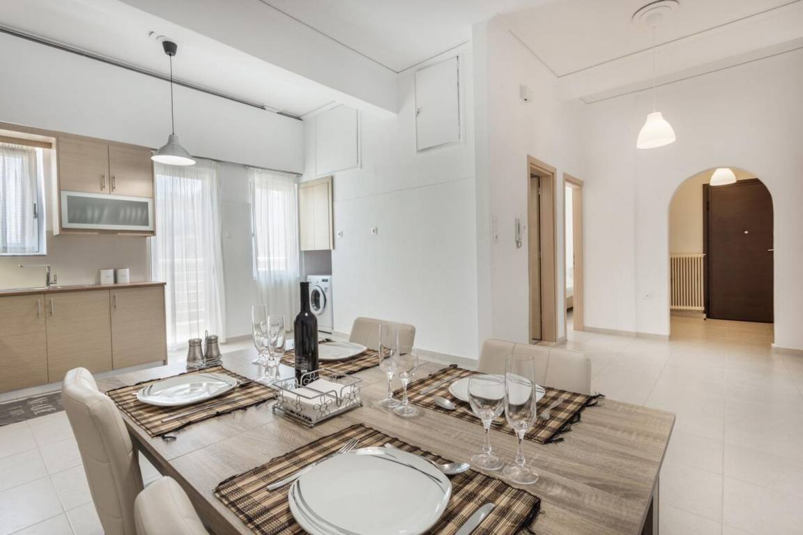 96 M² Apartamento ∙ 2 Quartos ∙ 5 Hóspedes - Chania
