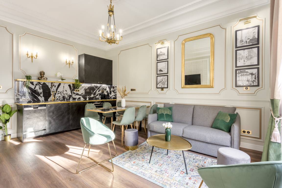 56 M² Apartamento ∙ 2 Quartos ∙ 6 Hóspedes - Paris