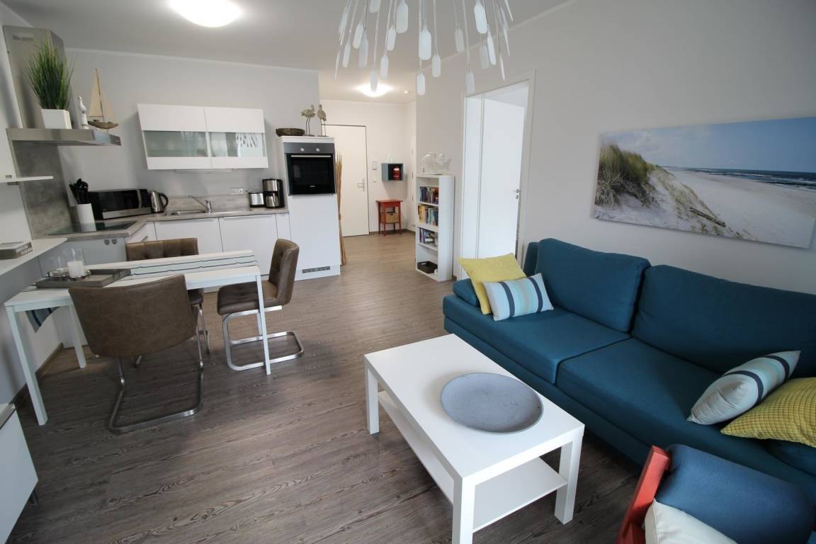 57 M² Ferienwohnung ∙ 1 Schlafzimmer ∙ 2 Gäste - Dierhagen