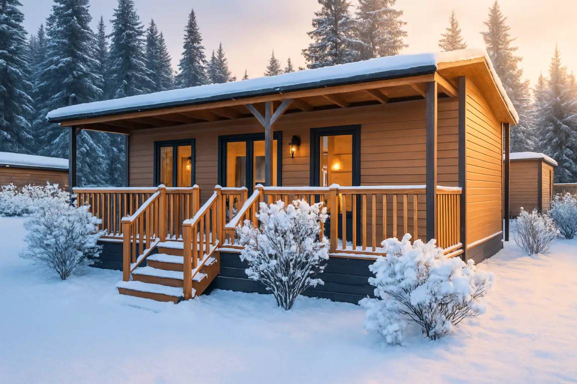 Mobil-home ∙ 1 Chambre ∙ 4 Personnes - Trentin