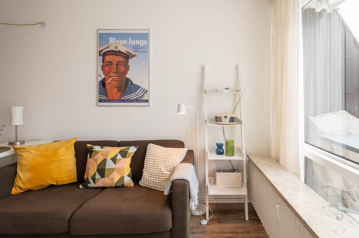 32 M² Ferienwohnung ∙ 1 Schlafzimmer ∙ 2 Gäste - Kiel