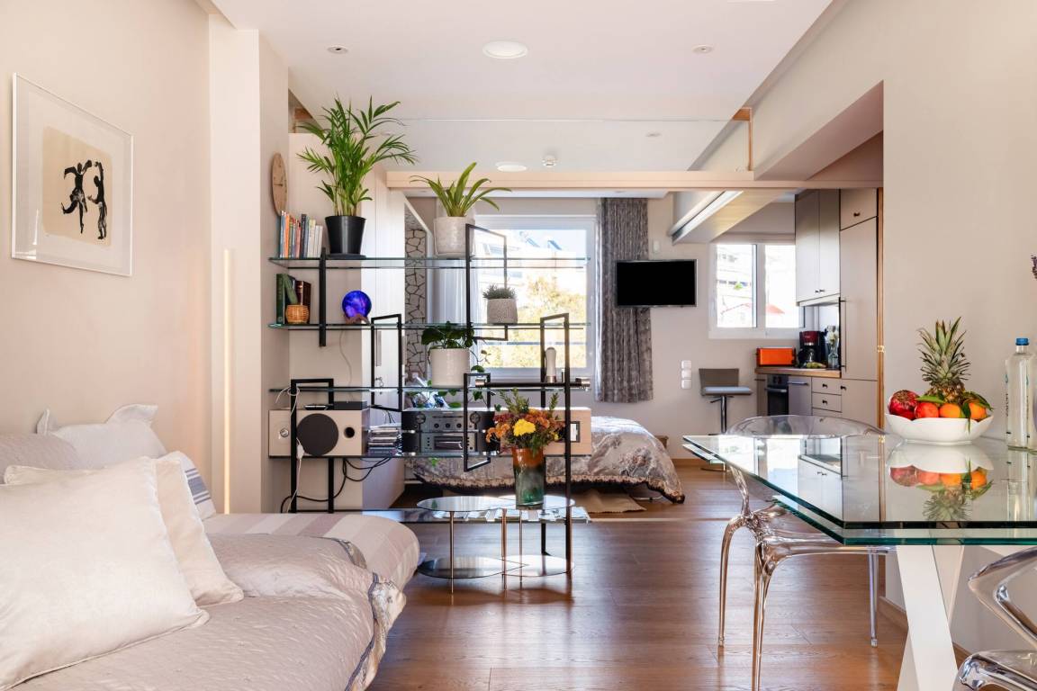 60 M² Apartamento ∙ 1 Habitación ∙ 2 Huéspedes - Atenas