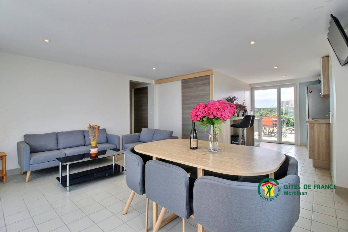 63 M² Gîte ∙ 2 Chambres ∙ 5 Personnes - Morbihan