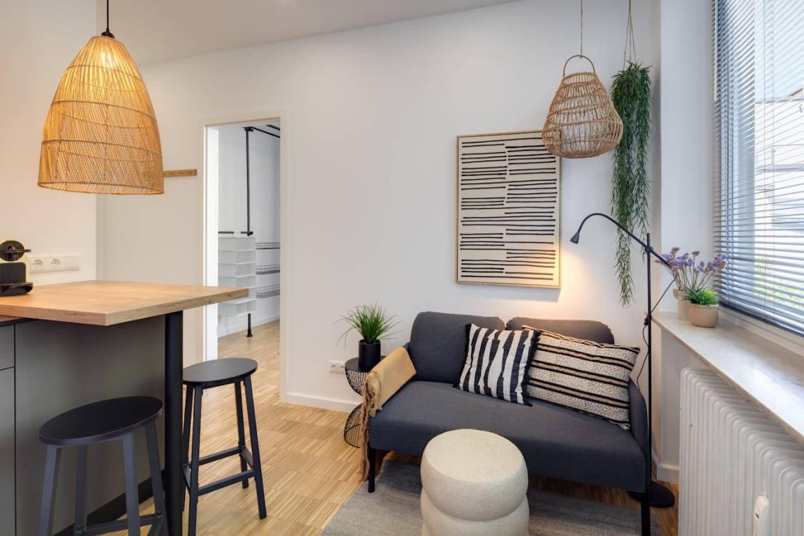 25 M² Ferienwohnung ∙ 1 Schlafzimmer ∙ 2 Gäste - München