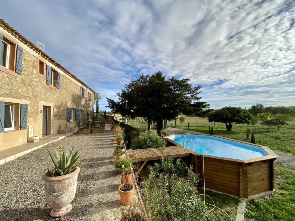 100 M² Gîte ∙ 3 Chambres ∙ 6 Personnes - Lagrasse