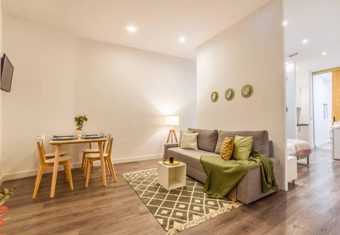 40 M² Monolocale ∙ 4 Ospiti - Chueca