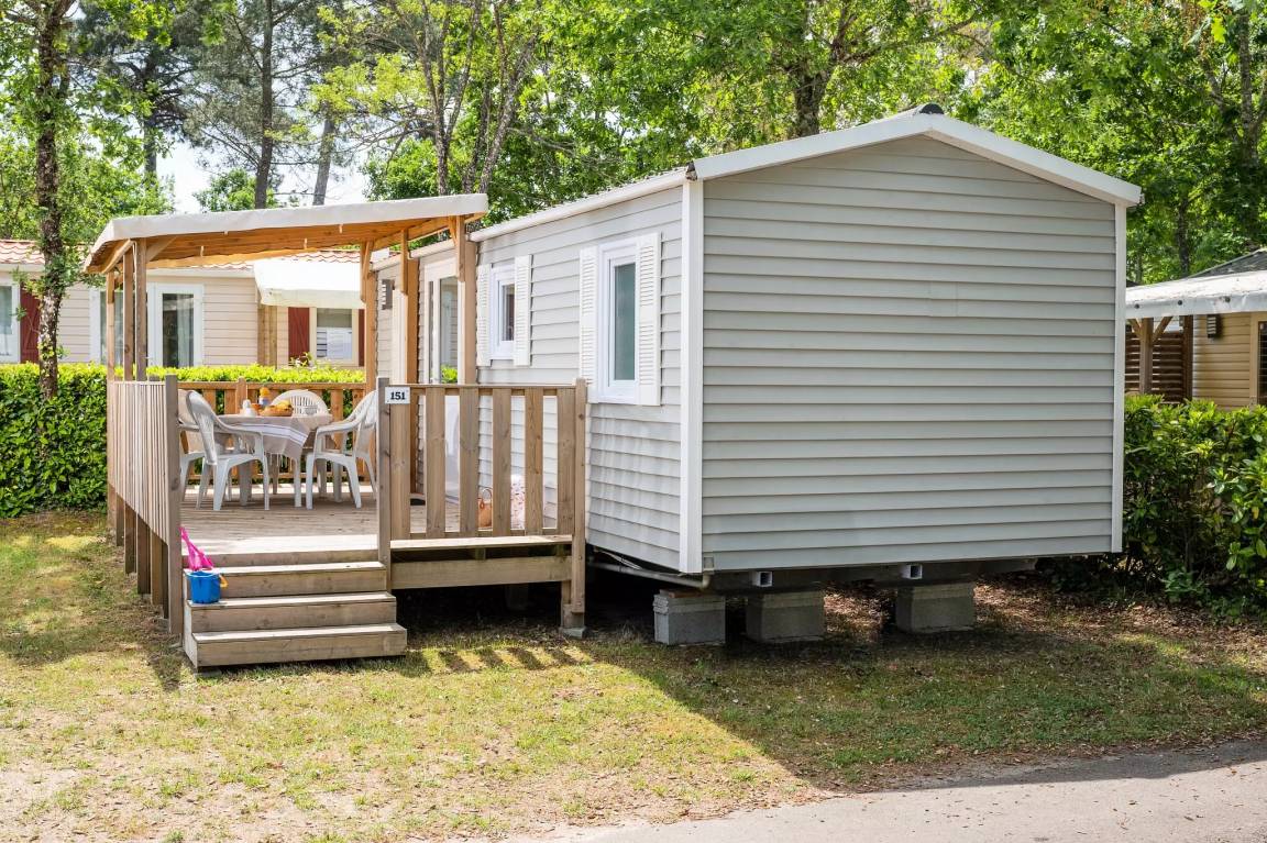 25 M² Mobil-home ∙ 2 Chambres ∙ 6 Personnes - Lit-et-Mixe