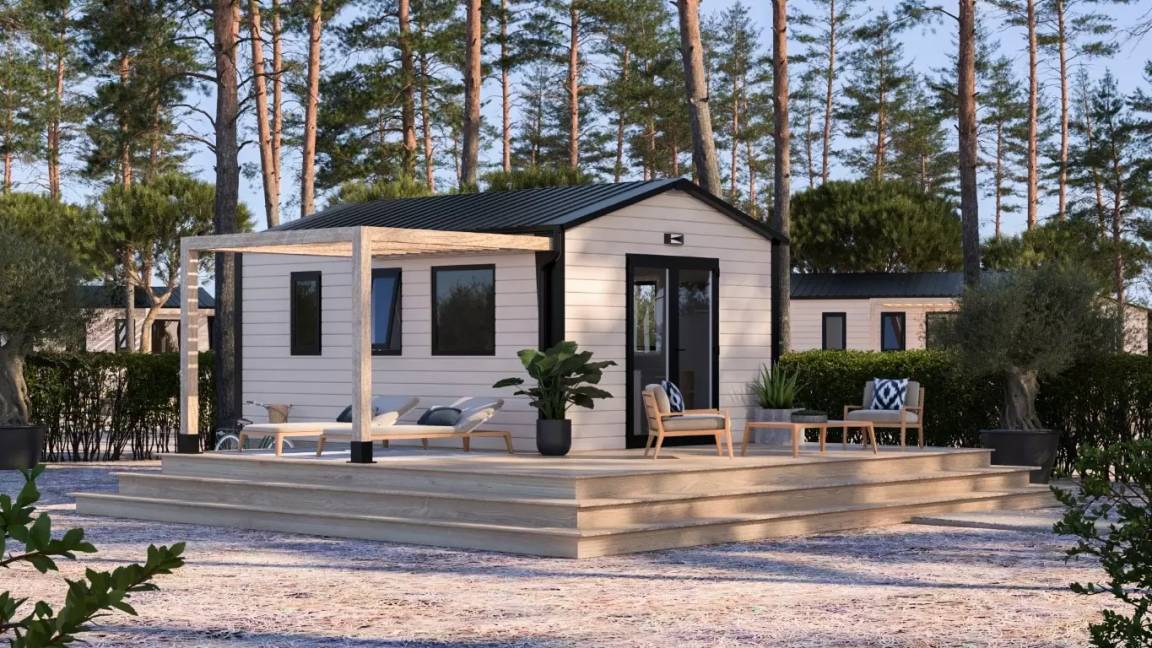 20 M² Mobil-home ∙ 1 Chambre ∙ 2 Personnes - Drôme