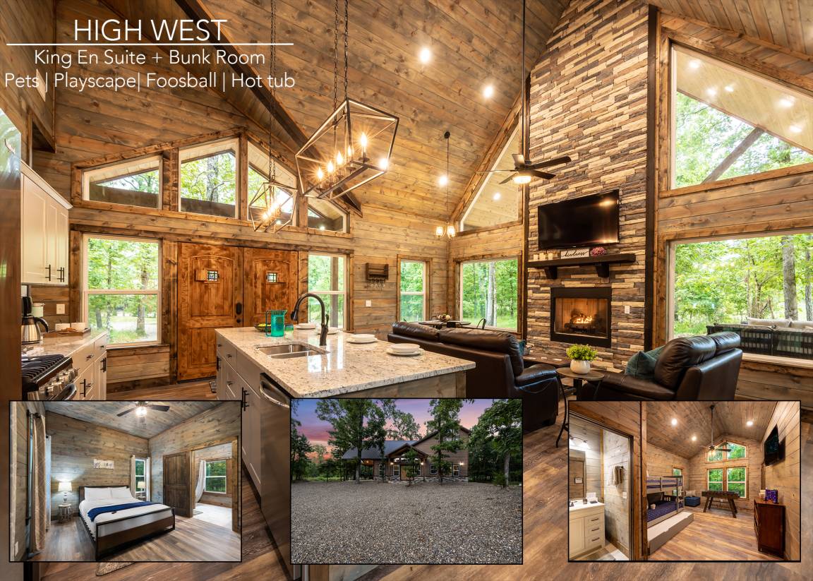 Cabin ∙ 1 Bedroom ∙ 5 Guests - Oklahoma