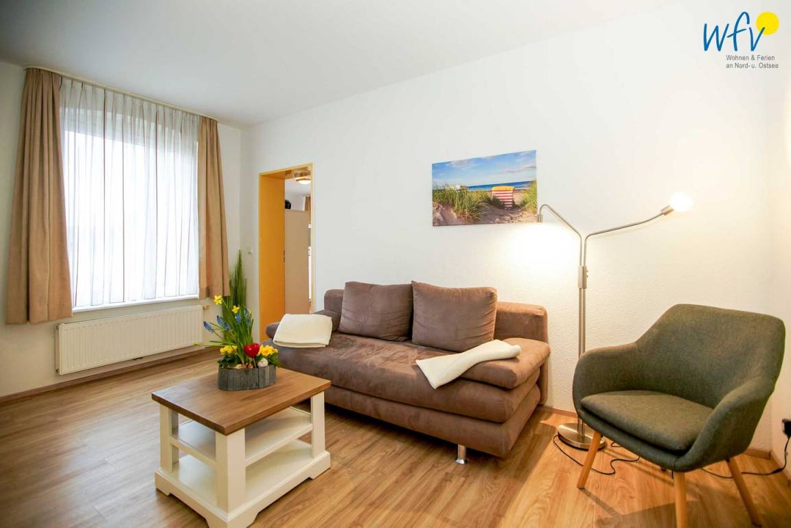 45 M² Ferienwohnung ∙ 1 Schlafzimmer ∙ 3 Gäste - Borkum