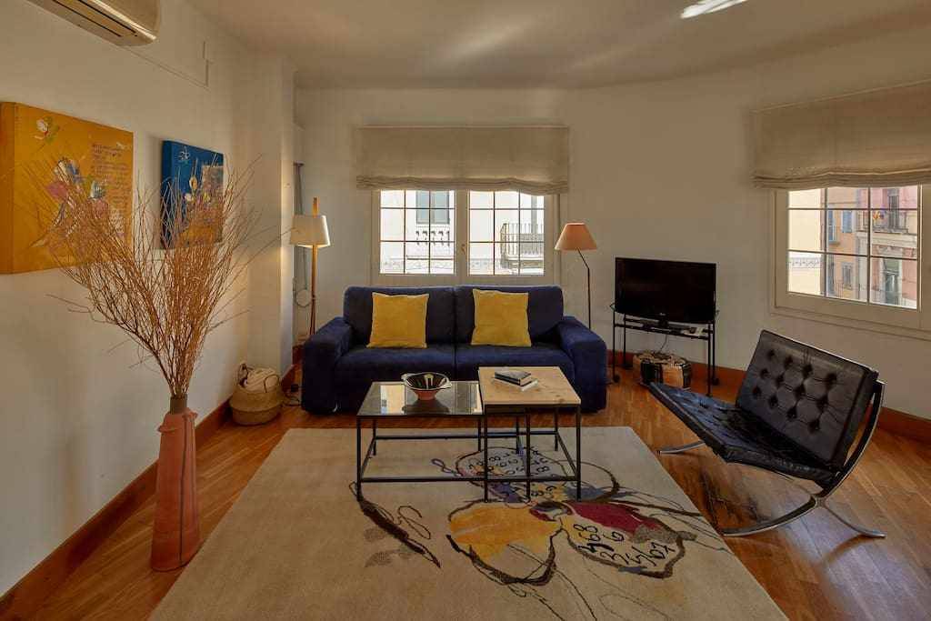 107 M² Apartamento ∙ 2 Quartos ∙ 4 Hóspedes - Girona
