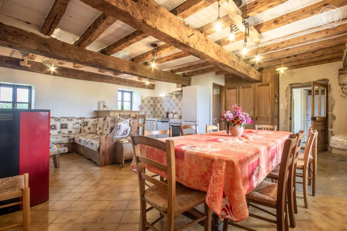88 M² Gîte ∙ 3 Chambres ∙ 11 Personnes - Les Abrets