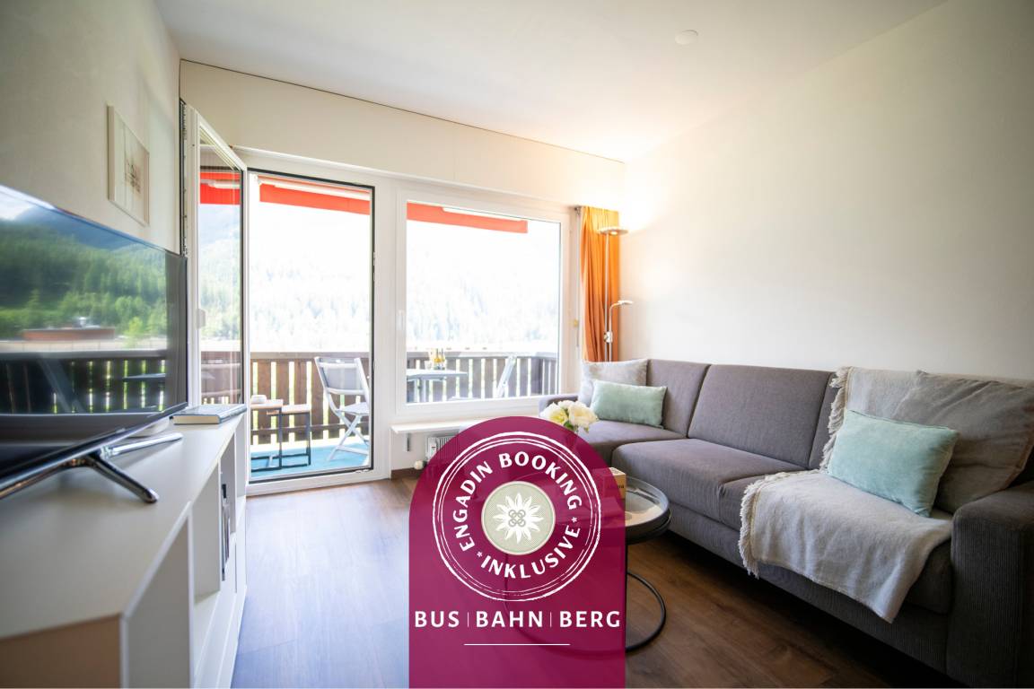 50 M² Ferienwohnung ∙ 1 Schlafzimmer ∙ 3 Gäste - Ardez