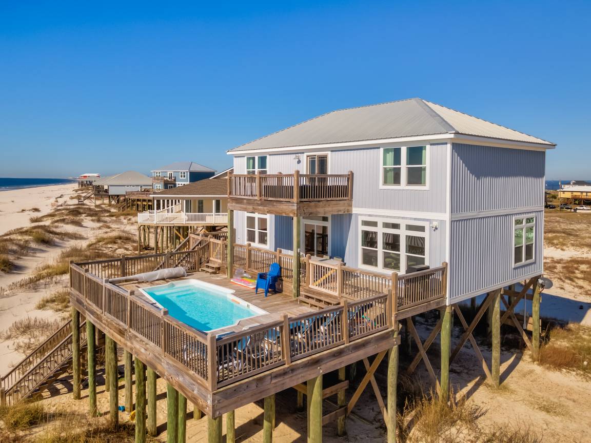 245 M² House ∙ 5 Bedrooms ∙ 13 Guests - Dauphin Island, AL
