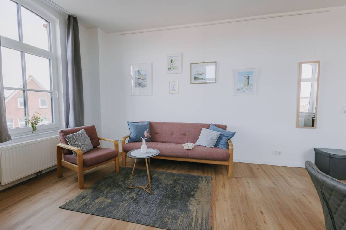 40 M² Ferienwohnung ∙ 1 Schlafzimmer ∙ 2 Gäste - Borkum